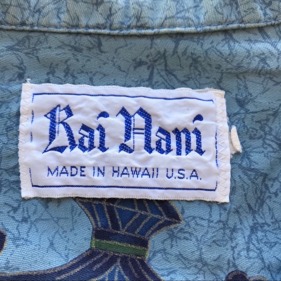 Kai Nani | Shirts | Vintage 7s Kai Nani Hawaiian Shirt | Poshmark